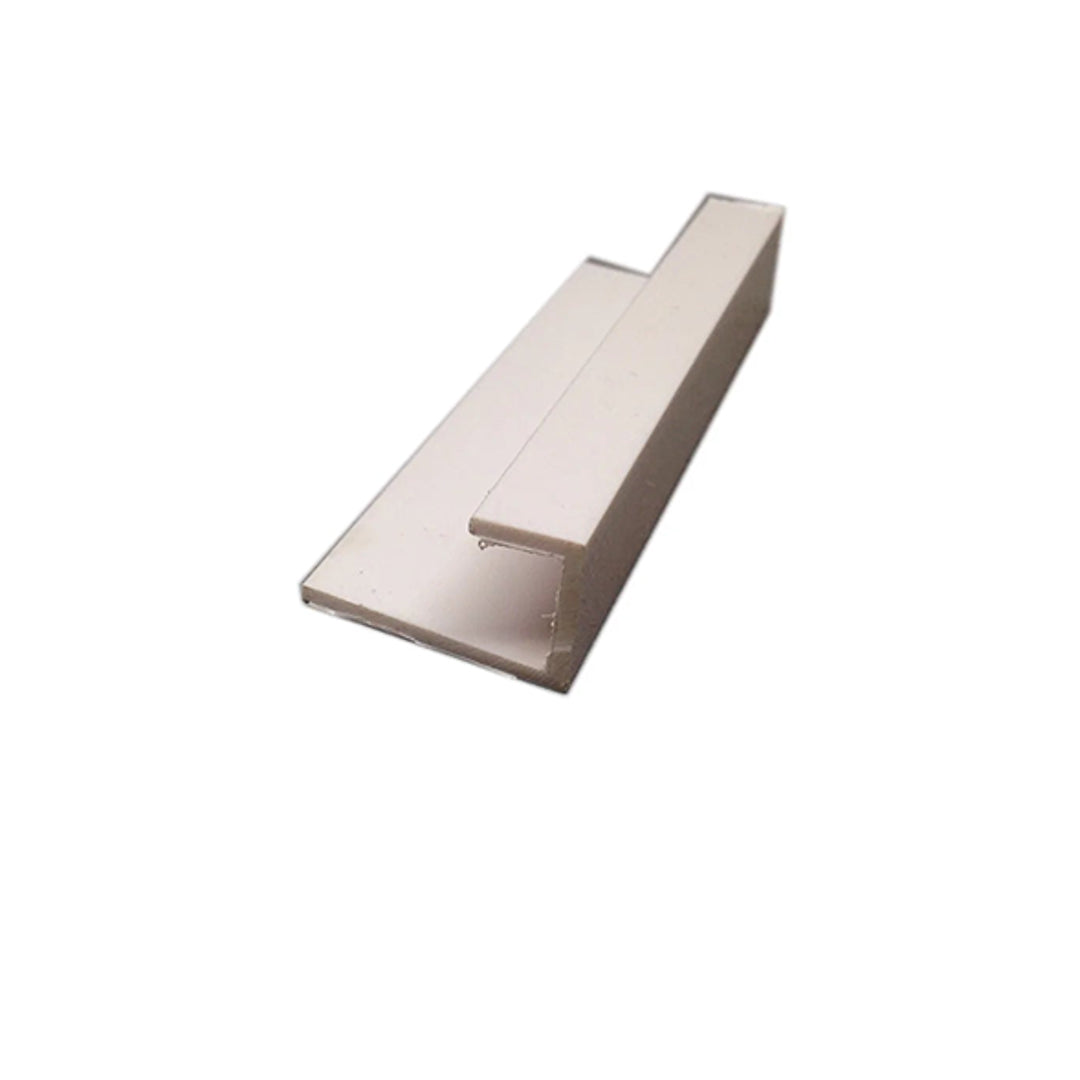 10mm U Trims White | Greta Grove Trims | Tile Fort